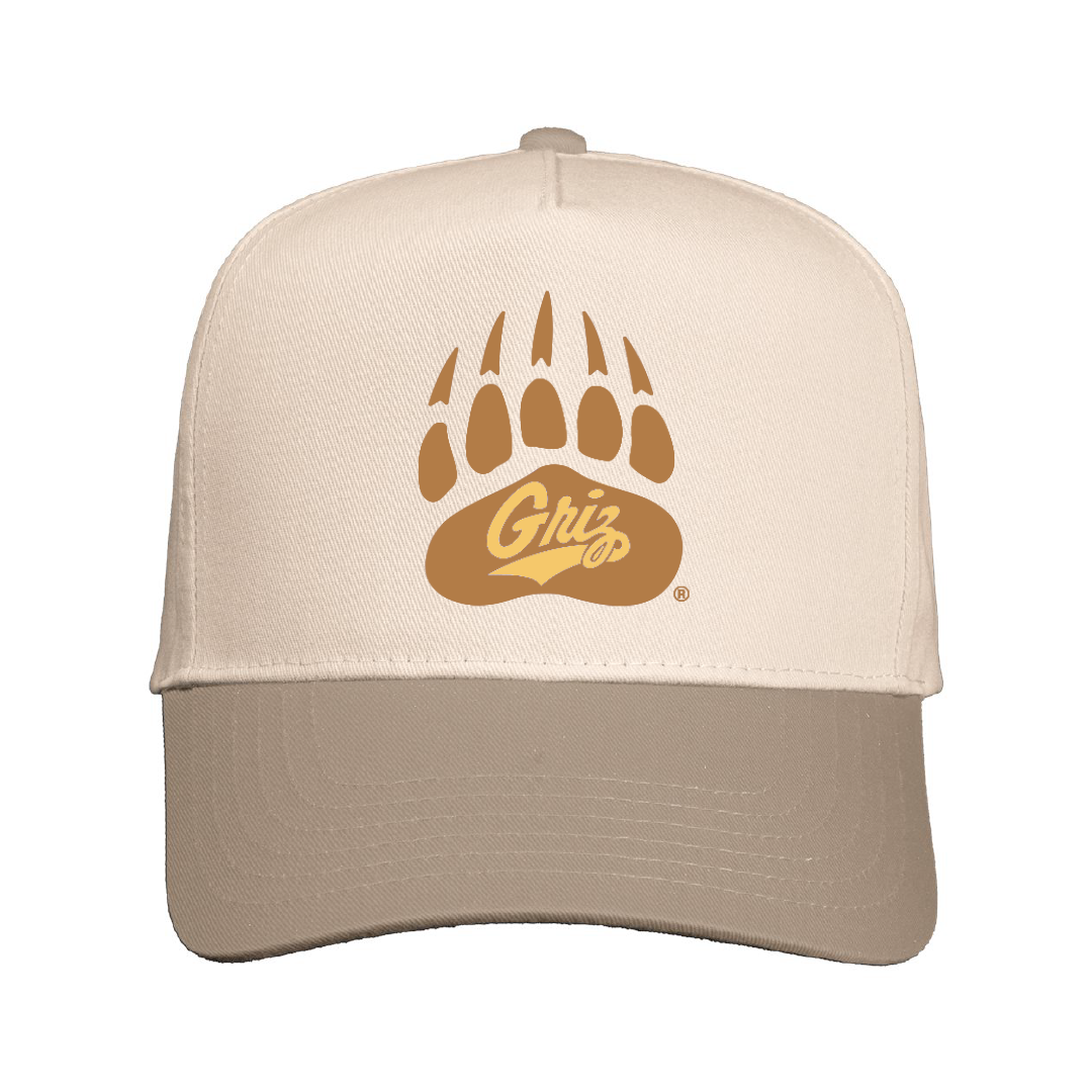 Griz Paw Script 5 Panel – My Montana Roots