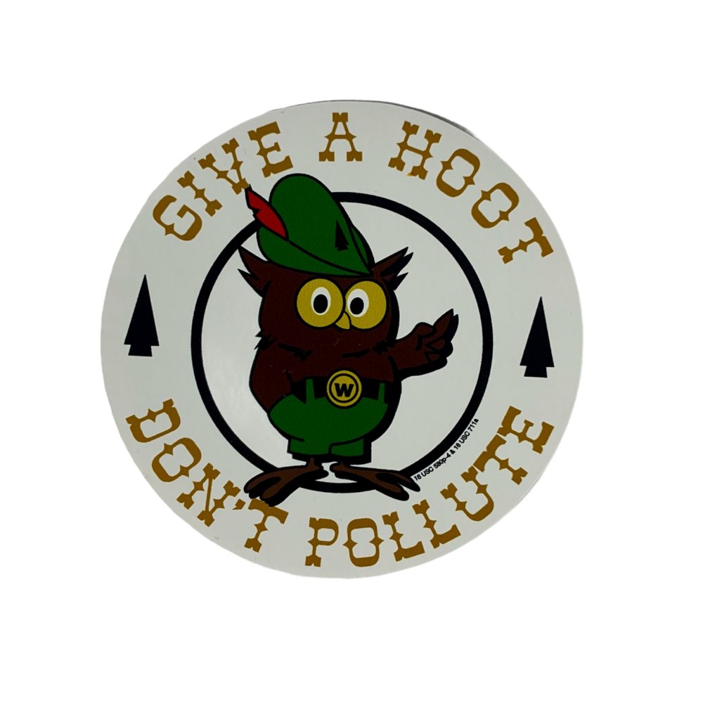 USFS Decals - Woodsy Owl – My Montana Roots